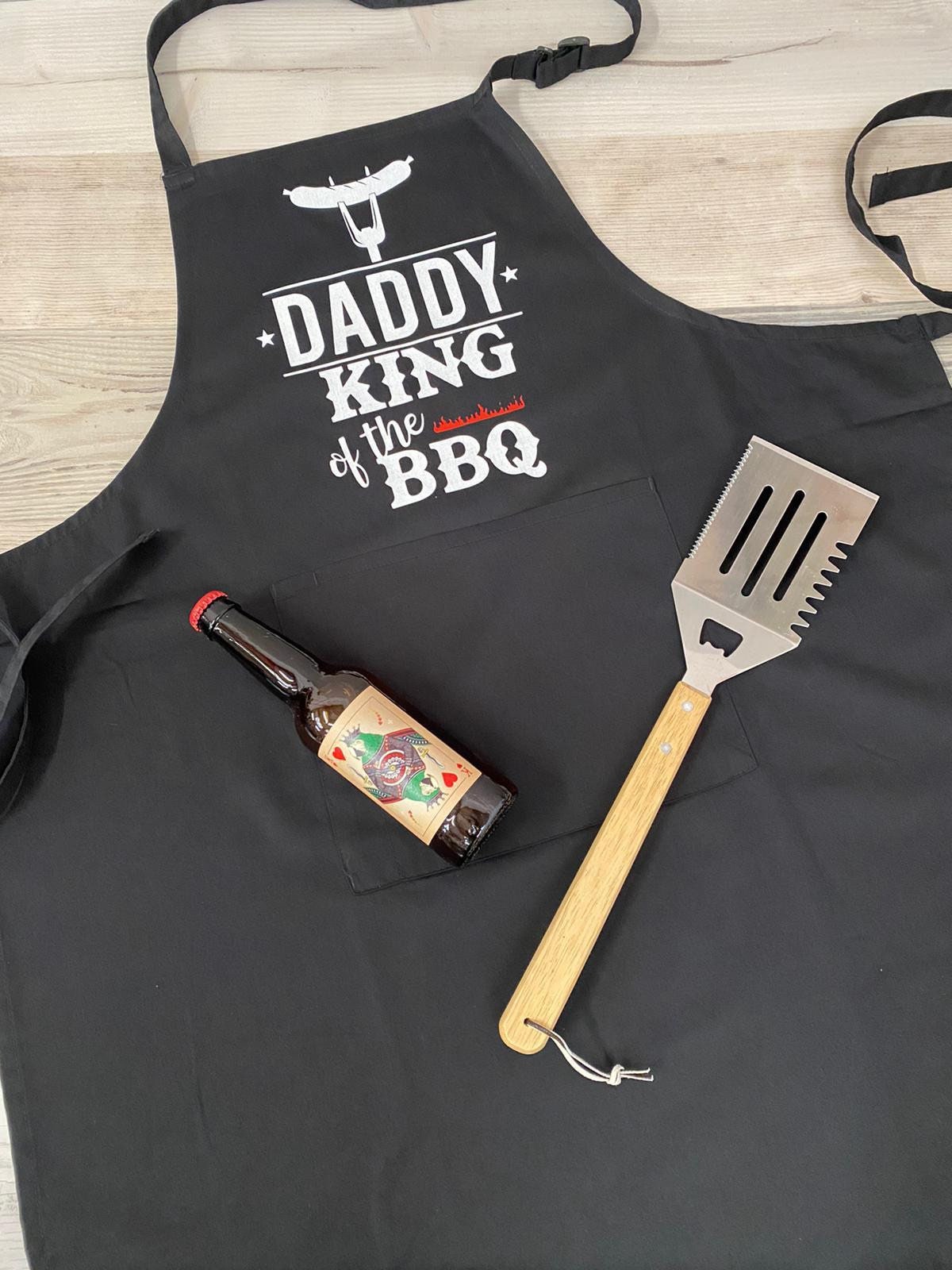 Personalised Black BBQ Apron Barbecue Apron Cooking Bib - Etsy
