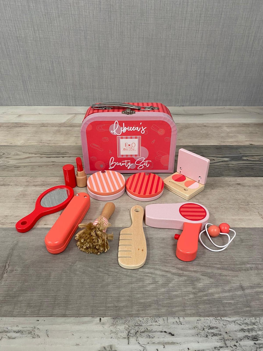 Personalised Beauty Set Makeup and Haircare Set With Carry - Etsy