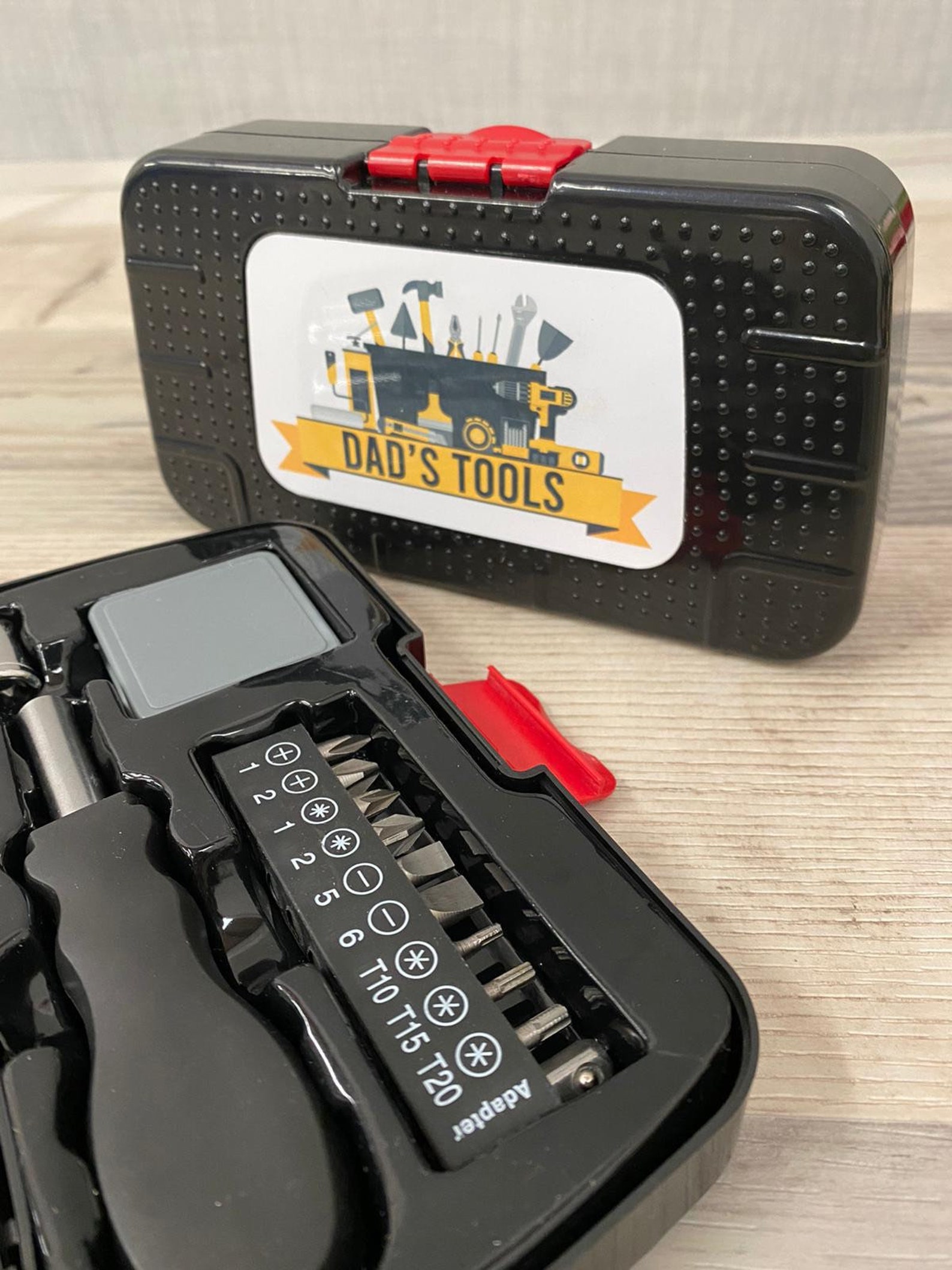 Personalised Tool Box With Tools Fathers Day Gift DIY | Etsy