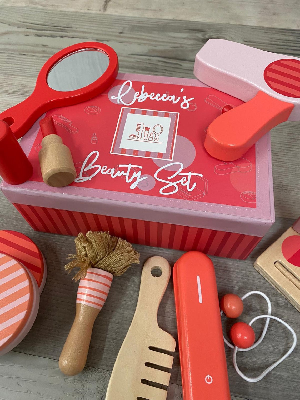 Personalised Beauty Set Makeup and Haircare Set with Carry | Etsy