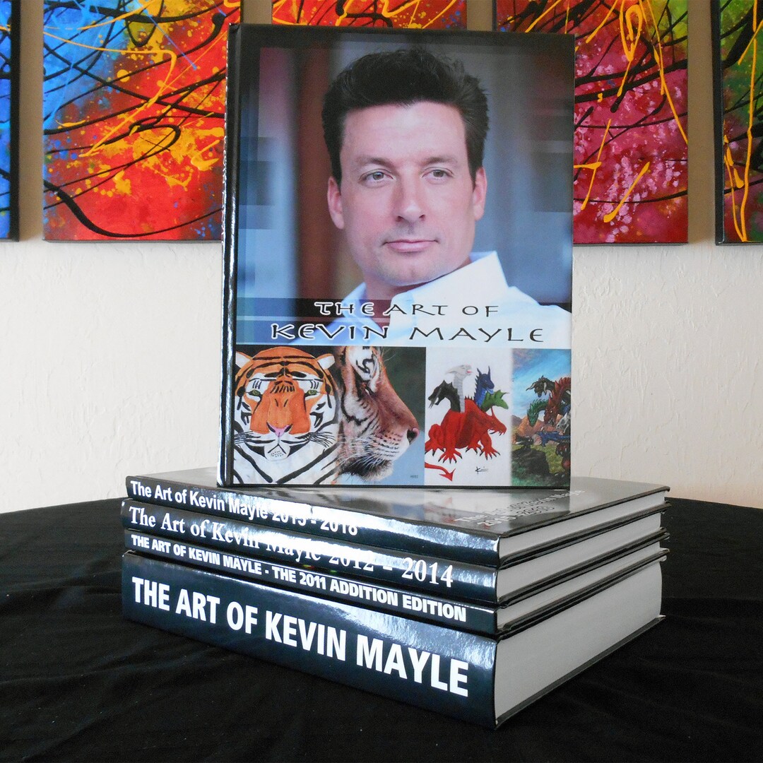 The Art of Kevin Mayle 100 Pages of Art Spanning 40 Years - Etsy