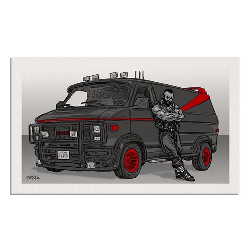 The A-team Poster the A-team Print A-team the A-team Wall | Etsy