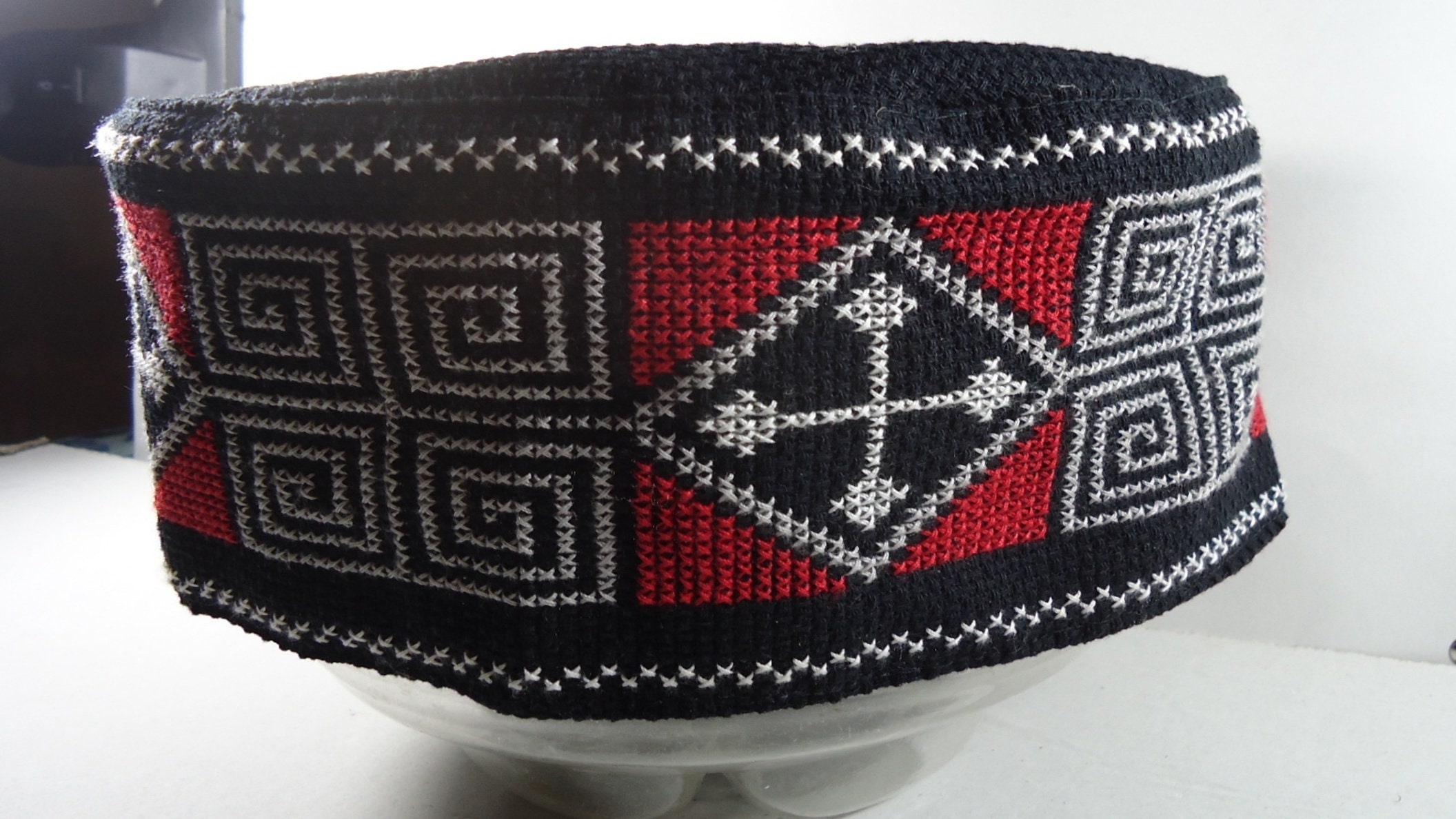 Georgian Headdress Khevsurian Hat Georgian National Georgian - Etsy