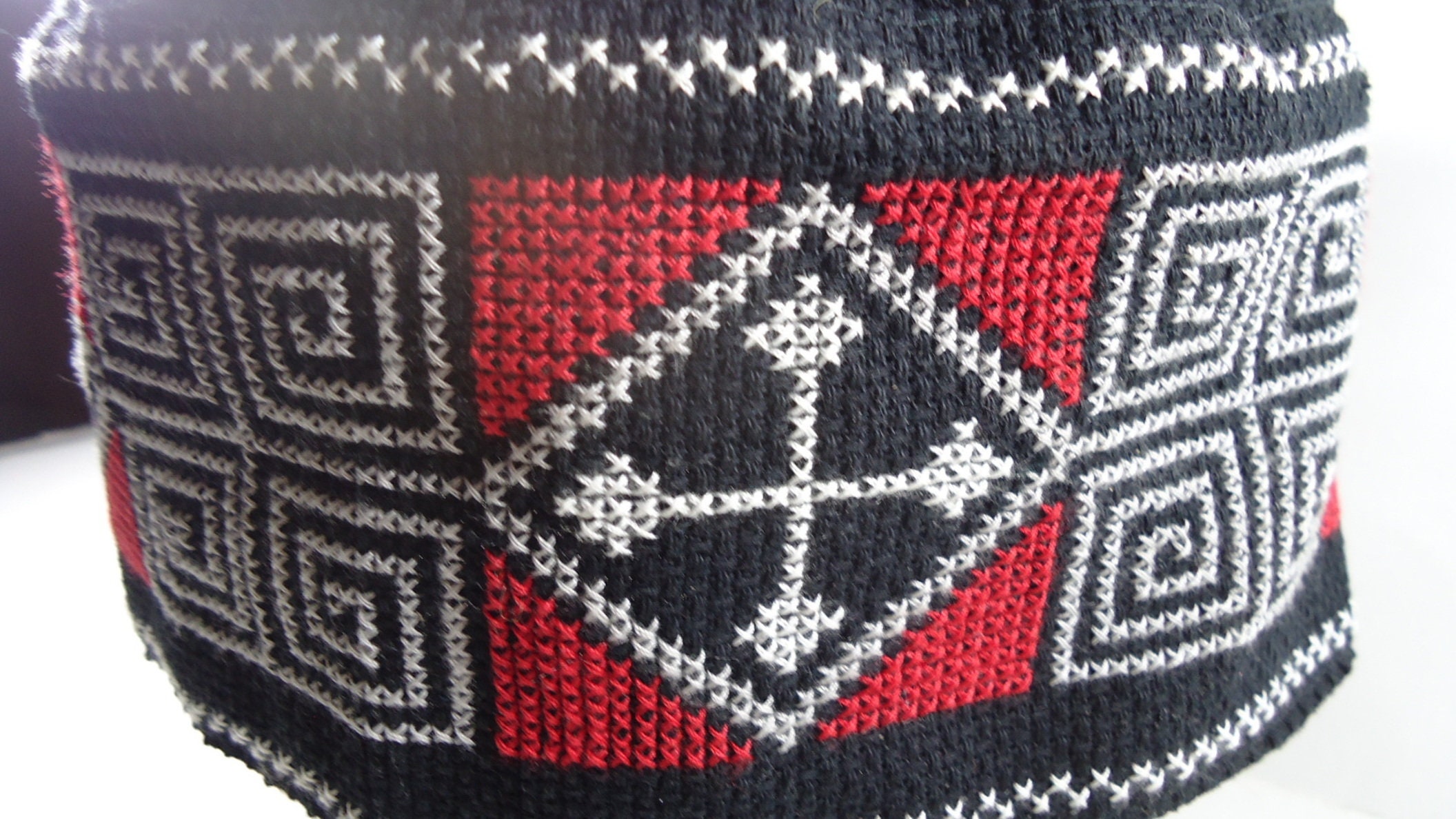 Georgian Headdress Khevsurian Hat Georgian National Georgian - Etsy