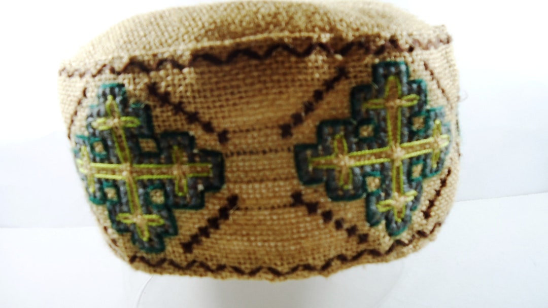 Georgian Headdress Khevsurian Hat Georgian National Georgian - Etsy