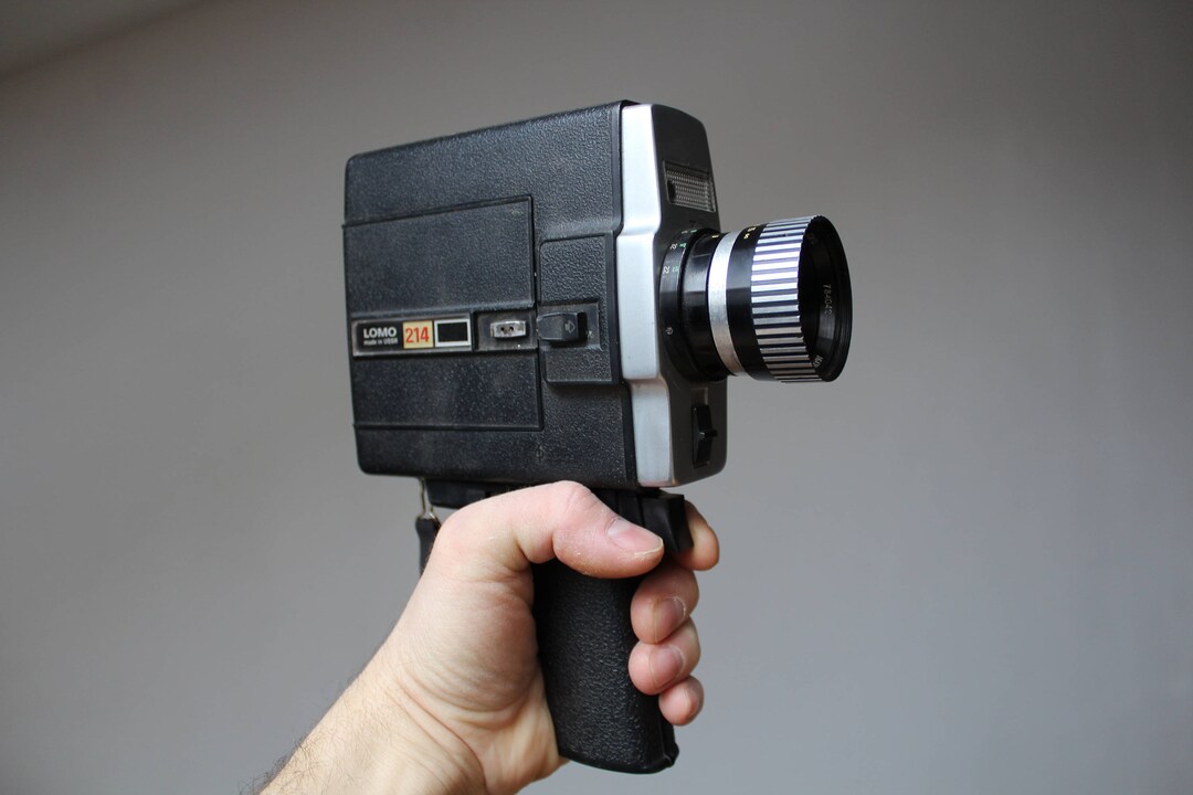 Soviet Camera LOMO, USSR Camera, Vintage Camera Avrora, Movie Camera ...