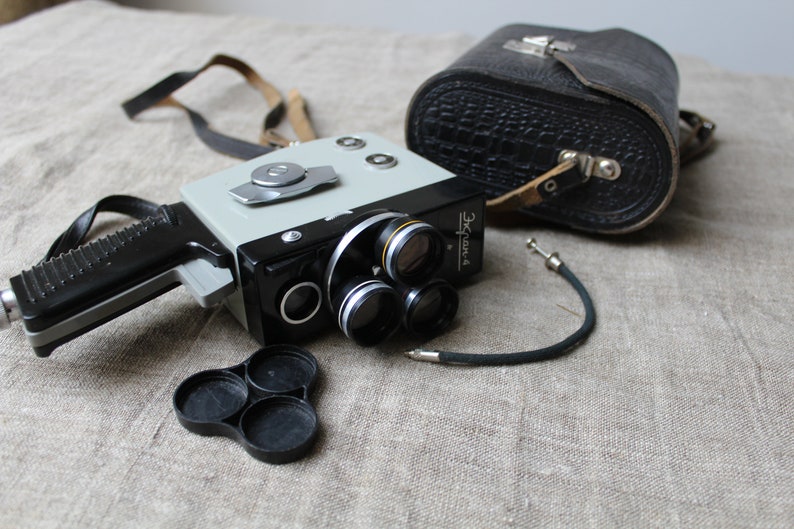 Vintage Soviet Movie Ekran 4, 8mm,vintage Soviet Film Camera ...