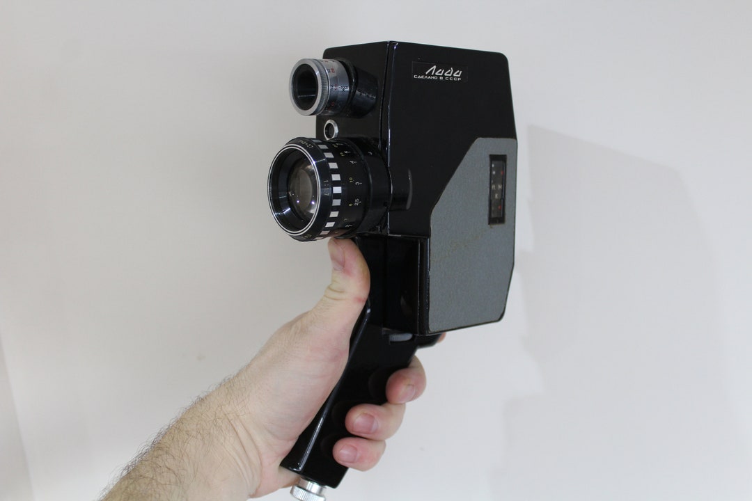 Soviet Camera Lada in Case, Russian Video Camera, Vintage USSR, Vintage ...