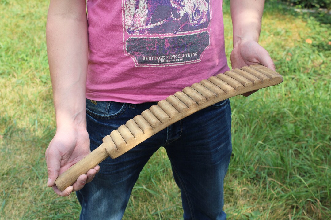 Antique Primitive Carved Wooden Mangle Boards.primitive Laundry.antique ...
