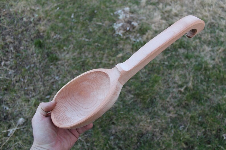 Wooden Scoop.wooden Sauce Ladle.handmade Ladle.alder - Etsy
