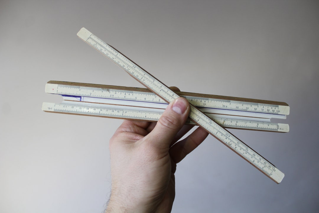 Logarithmic Scale. Vintage Slide Rule. Mathematics Engineering Science ...