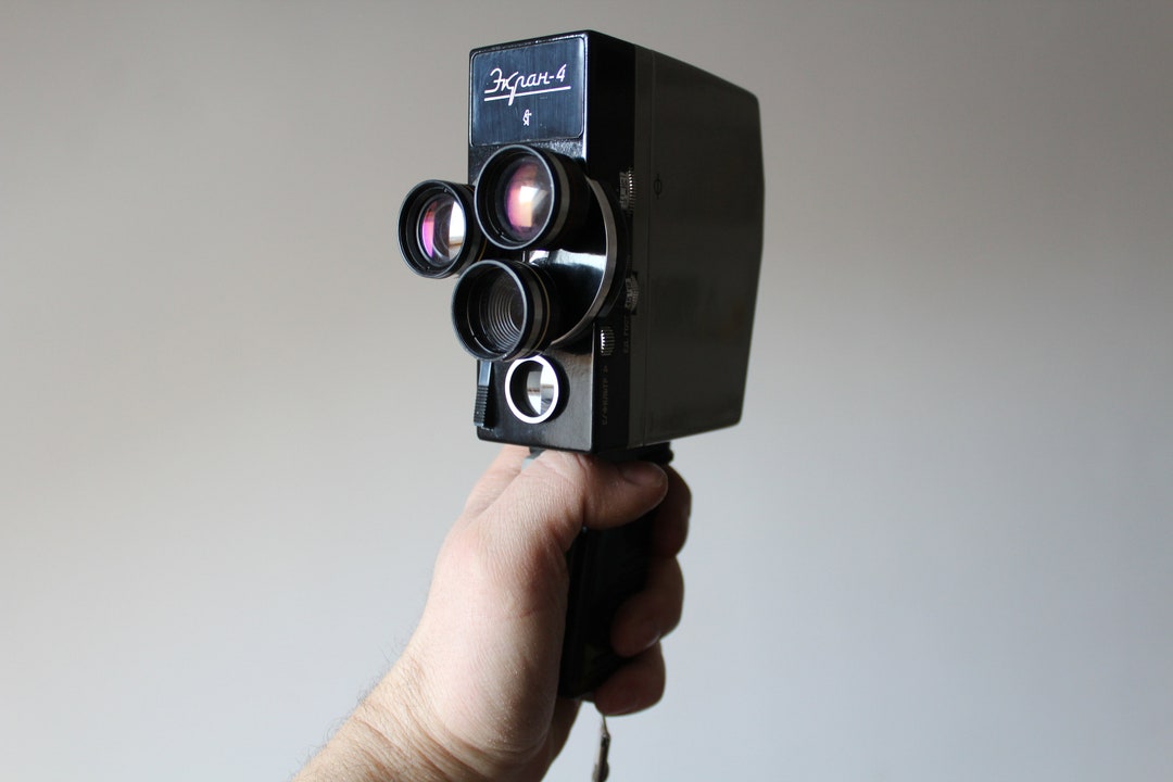Vintage Soviet Movie Ekran 4, 8mm,vintage Soviet Film Camera ...