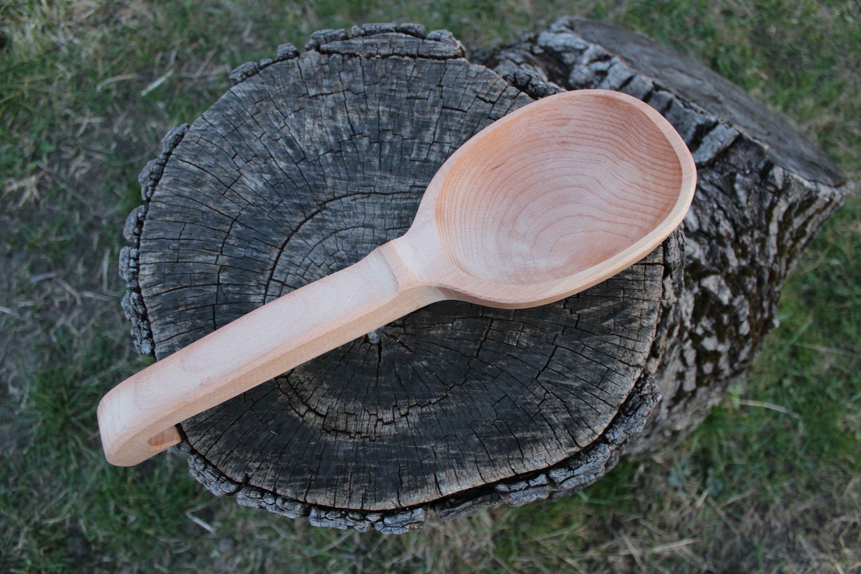 Wooden Scoop.wooden Sauce Ladle.handmade Ladle.alder | Etsy