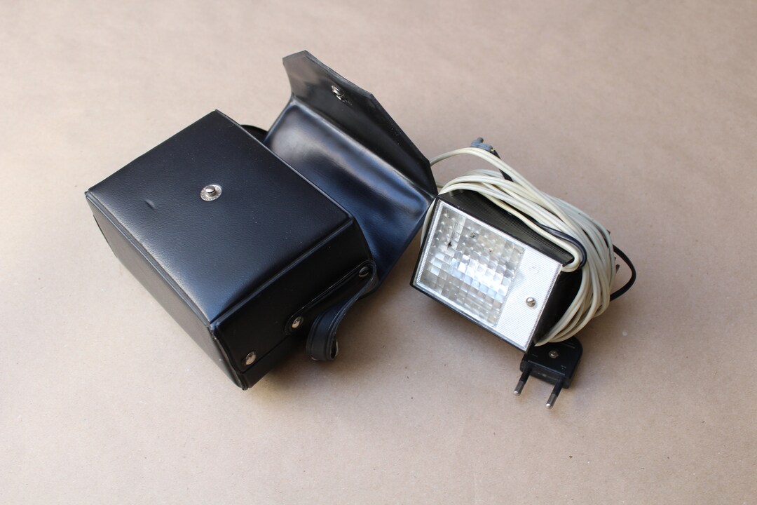 Vintage Soviet Camera Flash Light Foton, Retro Photograohy Tool, Made ...