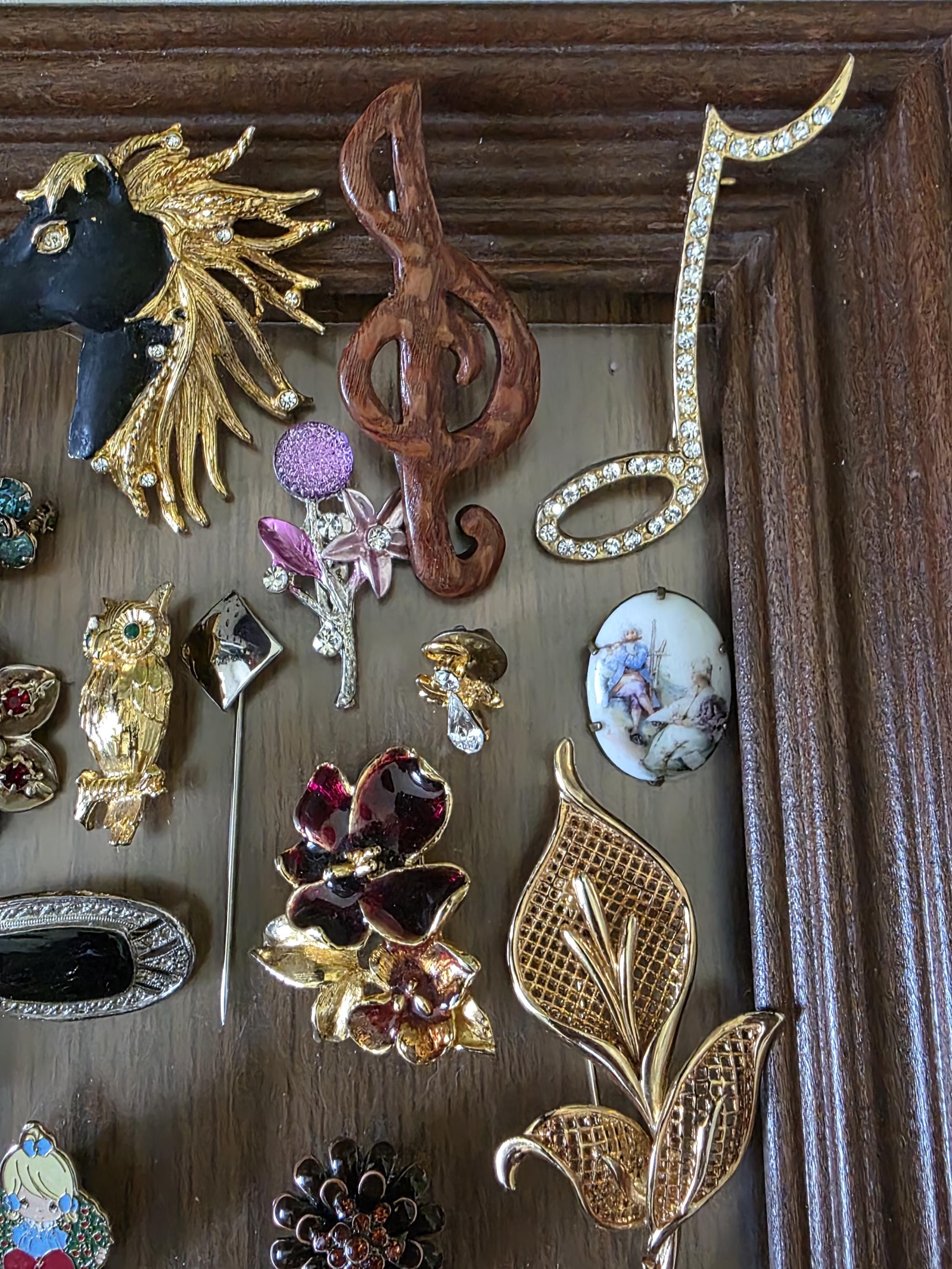 Lot of 20+ Vintage Costume Pins - Etsy