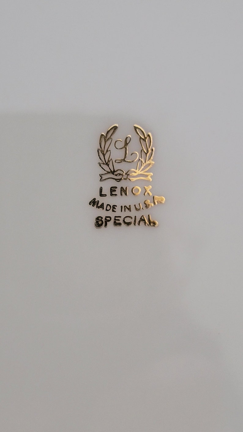 Vintage Lenox Special Plates - Etsy