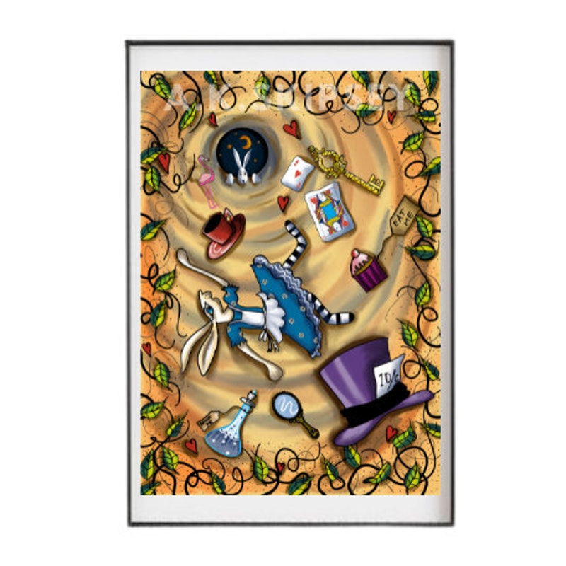 Funky Rabbit Art - Etsy UK