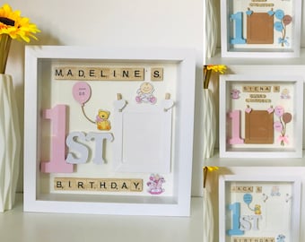 First Birthday Frame - Etsy