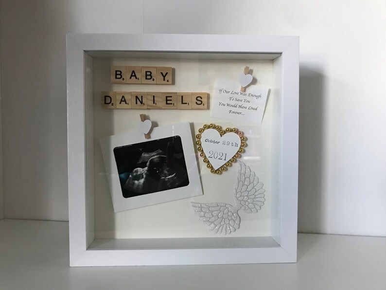 Personalized Baby Memorial Gift / Infant Loss Frame for - Etsy