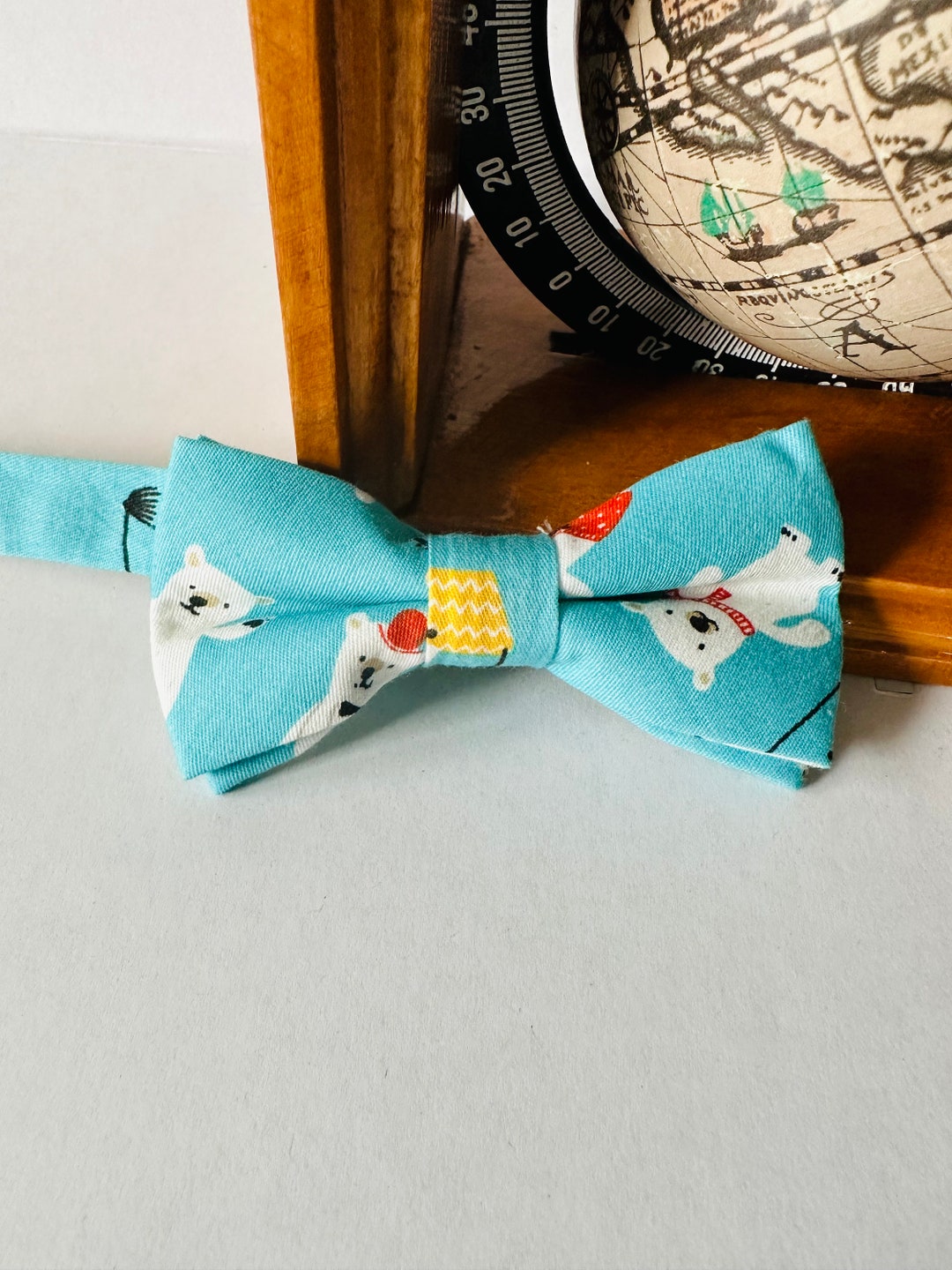 Teddy Bear Kids Bow Tie, Puppy Bow Tie for Boy, Flamingo Boys Bowtie ...