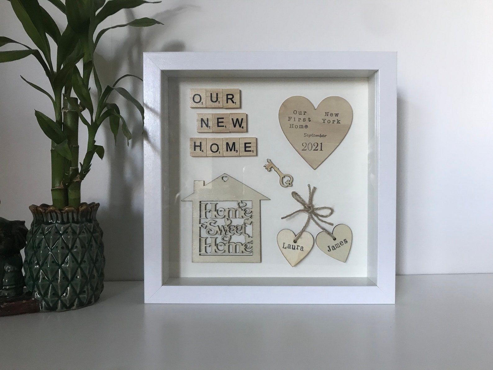 Personalized New Home Frame / Housewarming Gift for New | Etsy