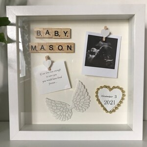 Personalized Baby Memorial Gift / Infant Loss Frame for - Etsy