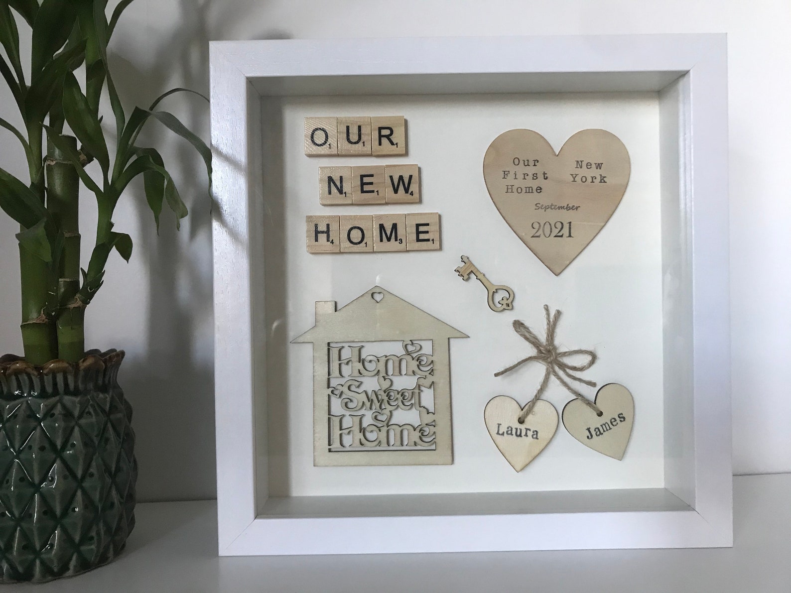 Personalized New Home Frame / Housewarming Gift for New | Etsy