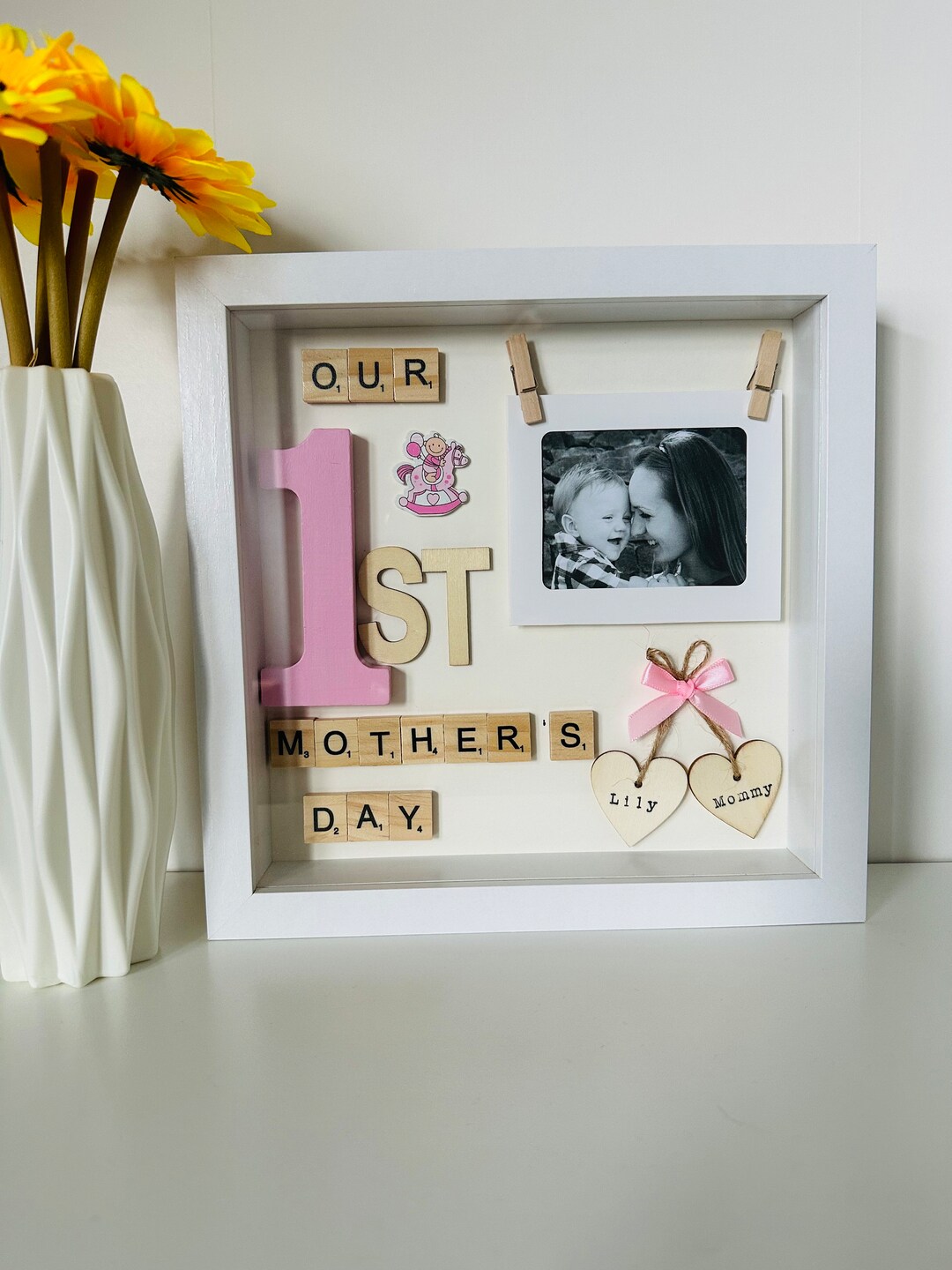 First Mother's Day Gift From Baby Personalized 1st Mothers Day Frame ...
