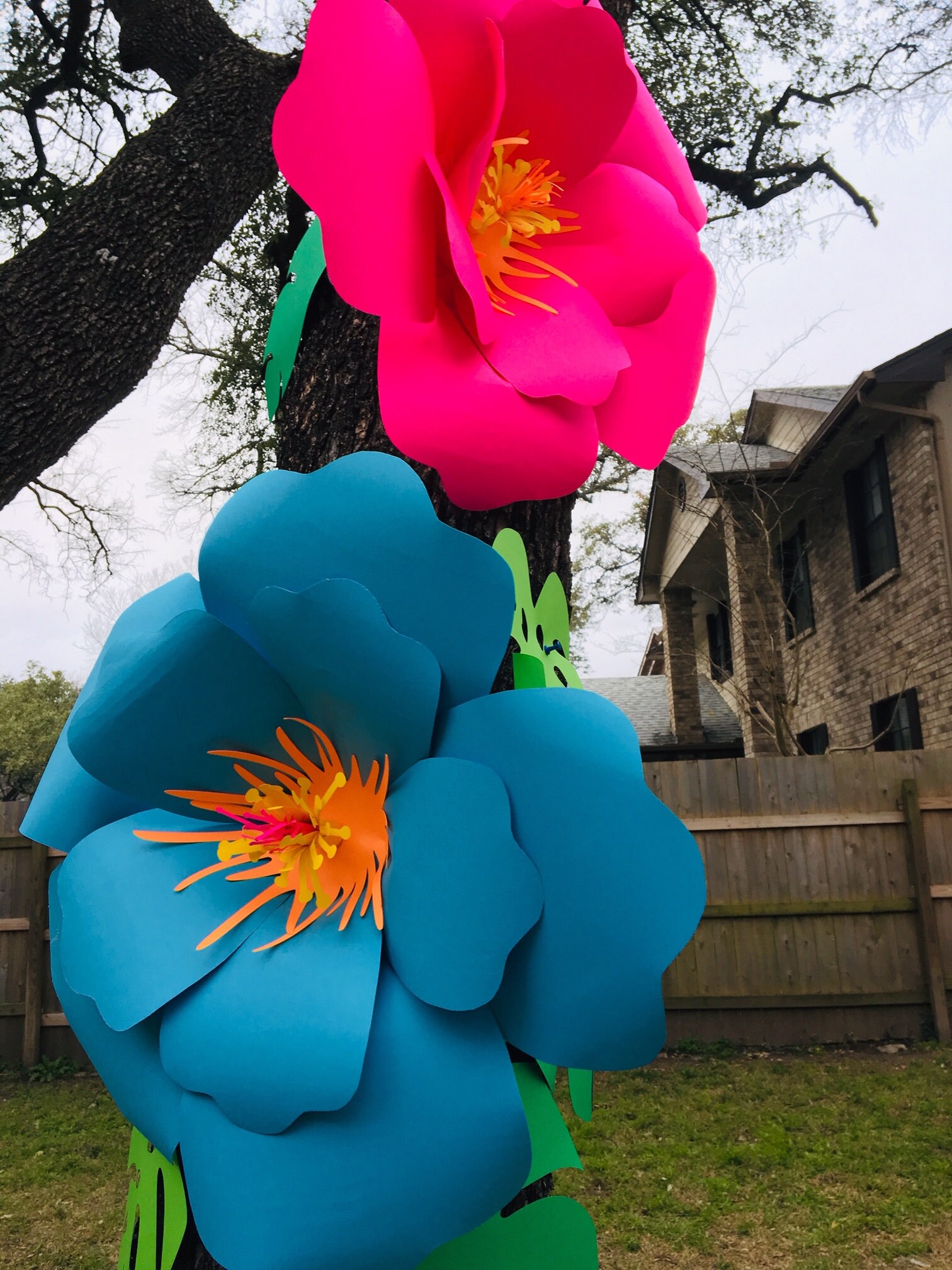 Large Tropical Paper Flower Template Cut Files: SVG PNG - Etsy