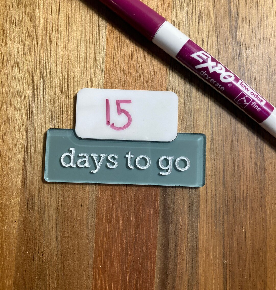 Dry Erase Countdown Magnets - Etsy