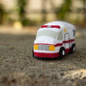 Amigurumi Ambulance Crochet Pattern, Pdf Tutorial in English and ...