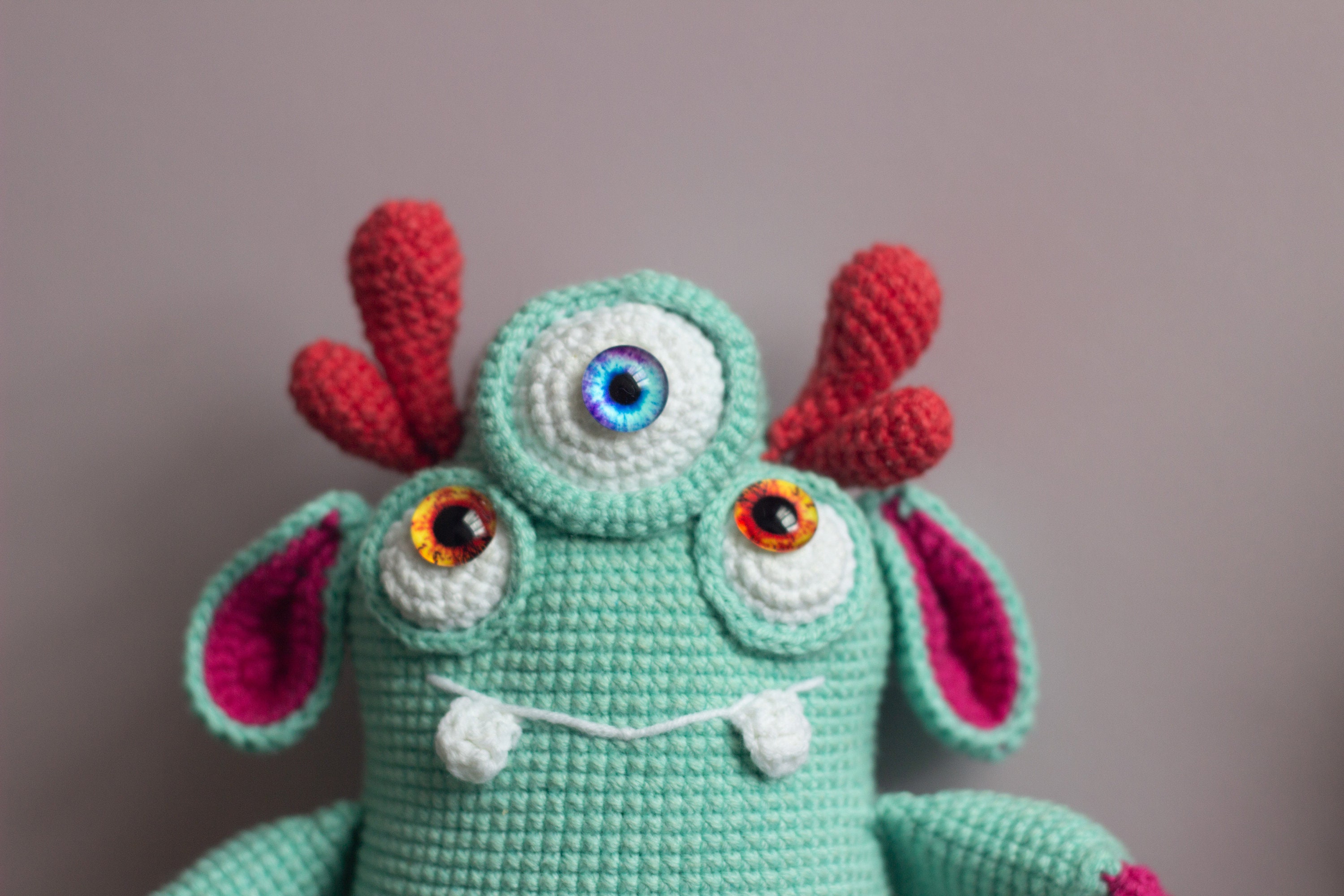 Amigurumi Cute Crochet Monster Pattern Halloween Toy Pattern - Etsy UK