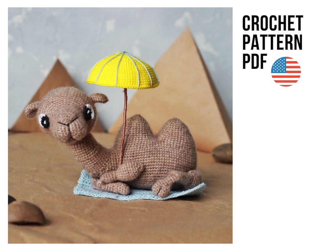 Crochet Camel Pattern, Amigurumi Christmas Toy Pattern, Nativity Scene ...