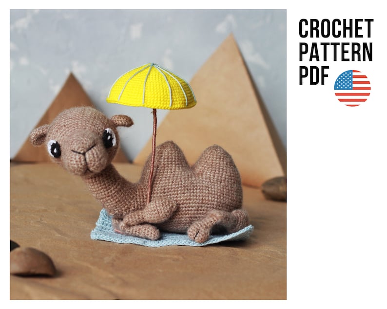 Crochet Camel Pattern Amigurumi Christmas Toy Pattern - Etsy