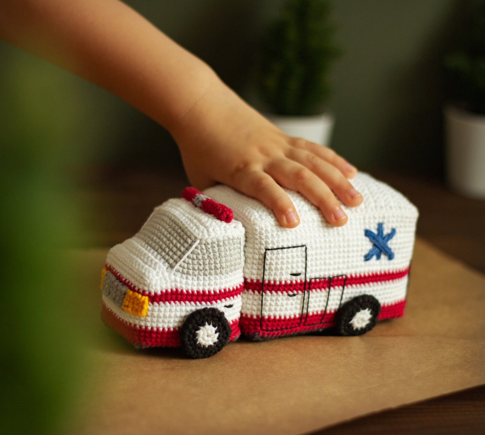Amigurumi Ambulance Crochet Pattern Pdf Tutorial in English - Etsy