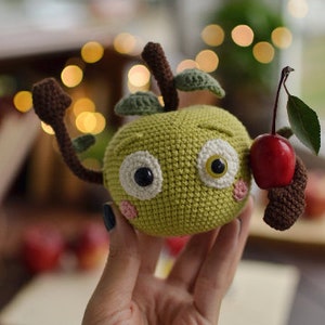 Amigurumi Toy Cute Green Apple Guy, PDF ENGLISH Crochet Pattern - Etsy