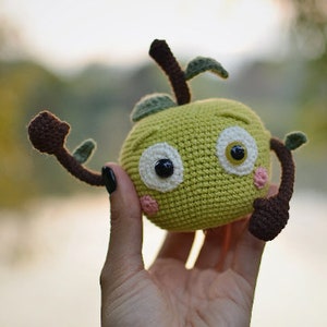 Amigurumi Toy Cute Green Apple Guy, PDF ENGLISH Crochet Pattern - Etsy