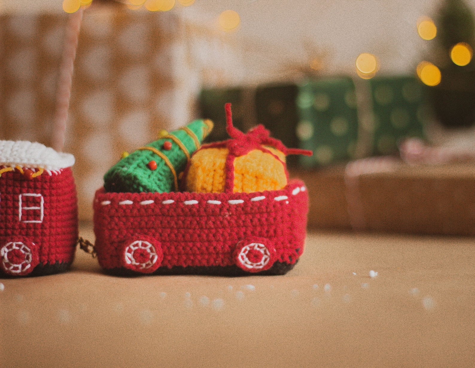 Crochet Pattern for Christmas Train Amigurumi PDF Pattern in - Etsy