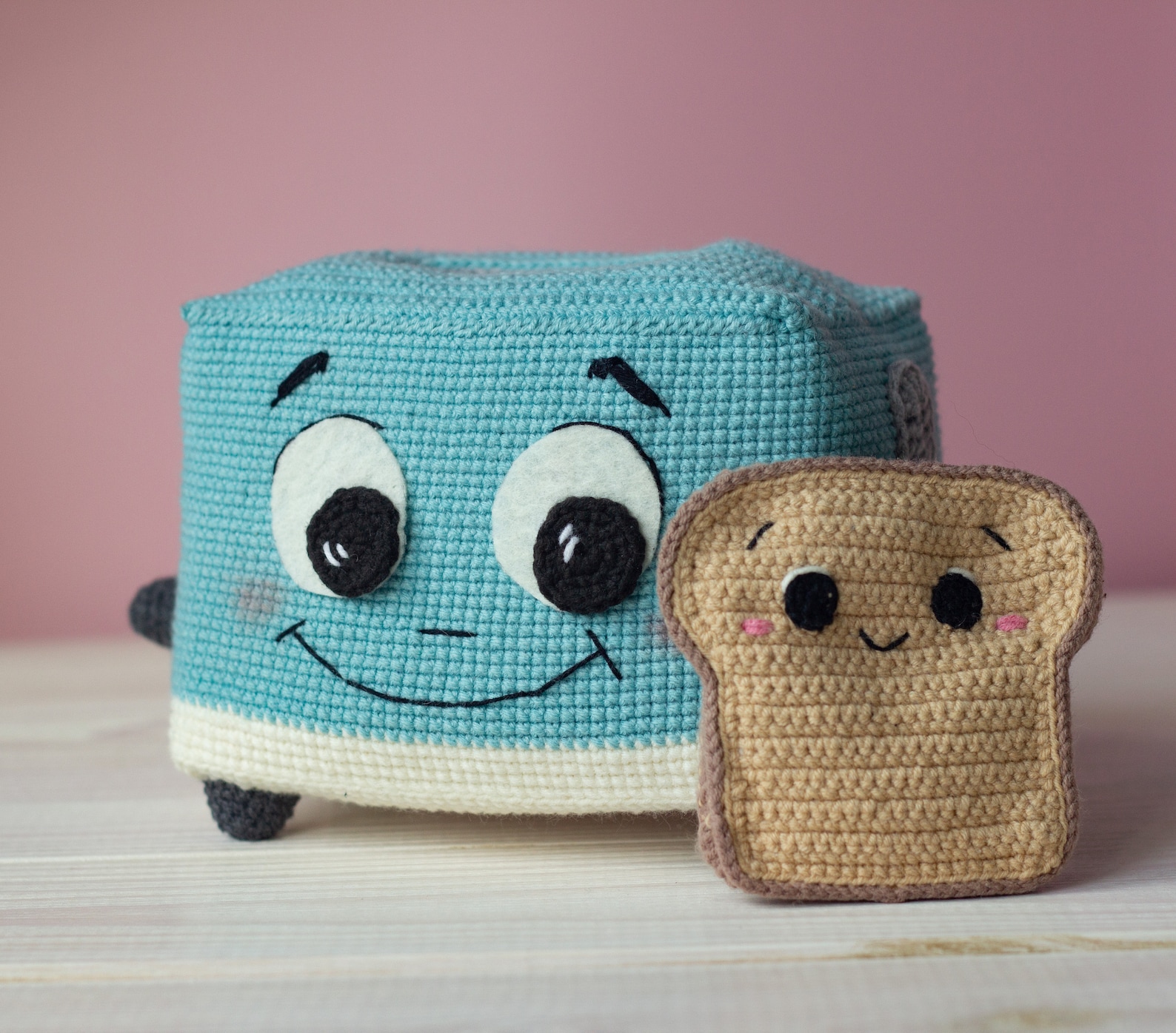 Crochet Toaster Pattern Amigurumi Toy Toaster and Bread - Etsy