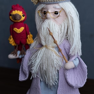 Amigurumi the Greatest Wizard Crochet Doll Pattern, Old Man Toy Pdf ...