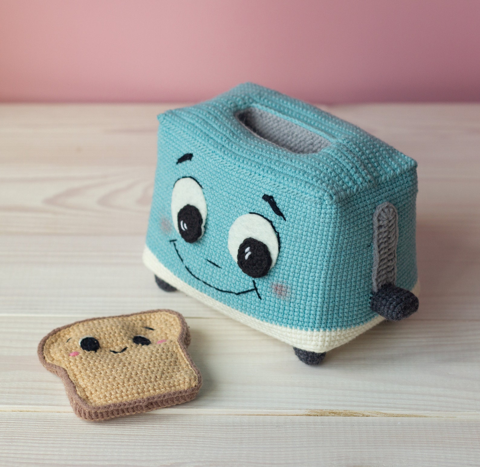 Crochet Toaster Pattern Amigurumi Toy Toaster and Bread - Etsy