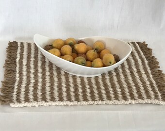 Jute placemat | Etsy