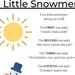 Five Little Snowflakes Poem Interactive Poetry Winter Poetry Poetry ...