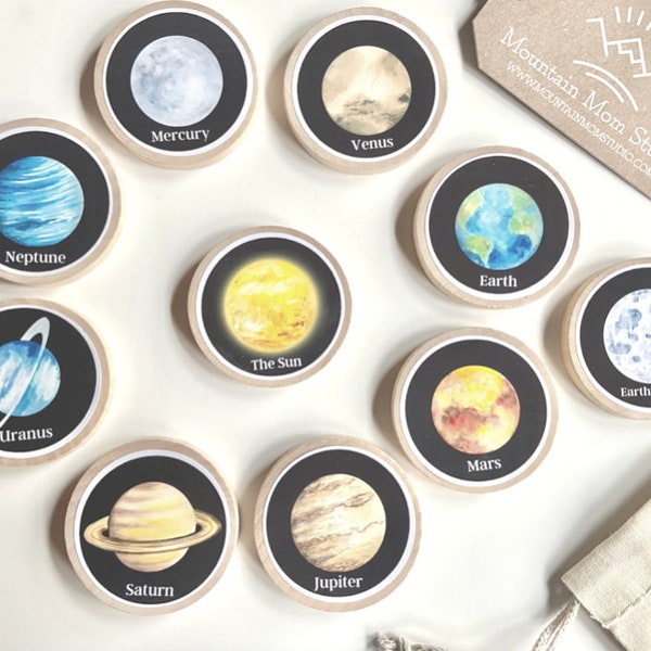 Solar System Coins - Etsy