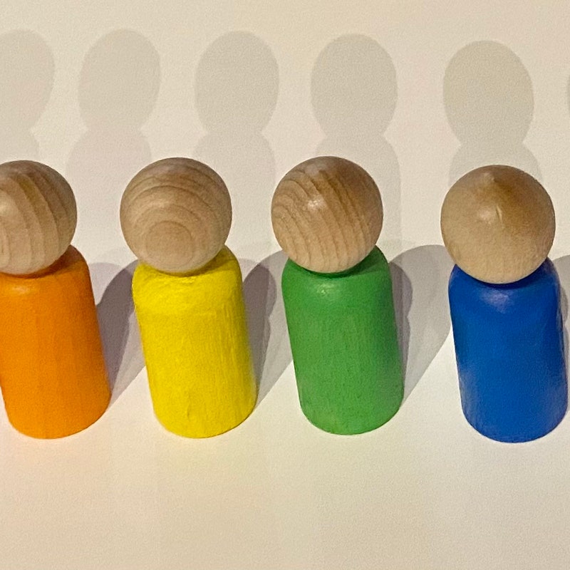 Peg People - Etsy