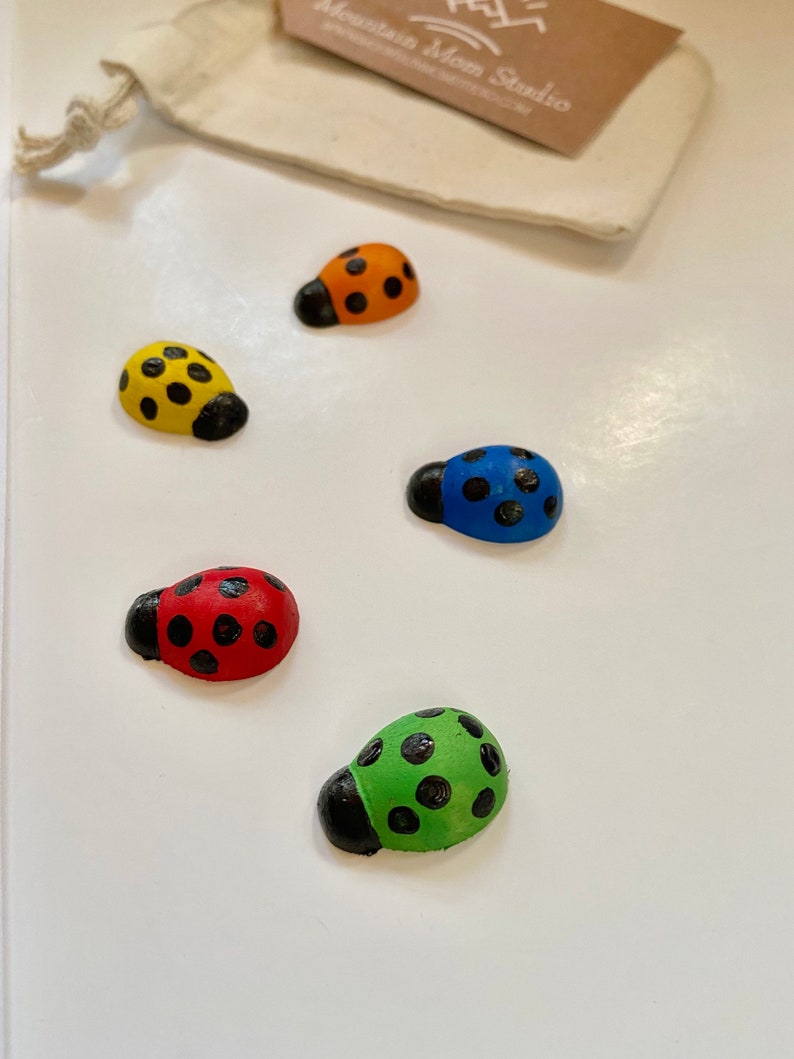 5 Little Ladybugs Spring Interactive Poetry Set - Dry Erase-friendly ...