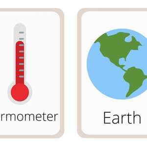 Weather + Seasons Flashcards - Morning Time Learning Weather - Set of ...