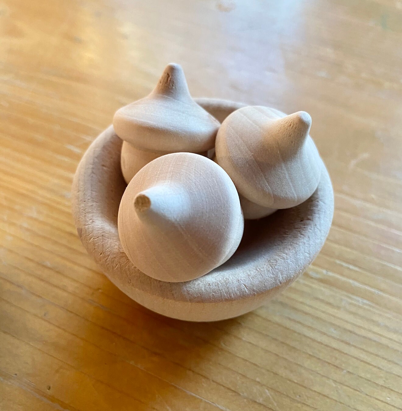 Wooden Acorns Large and Small Counting and Craft Sets -customizable ...