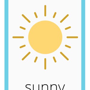 Weather + Seasons Flashcards - Morning Time Learning Weather - Set of ...