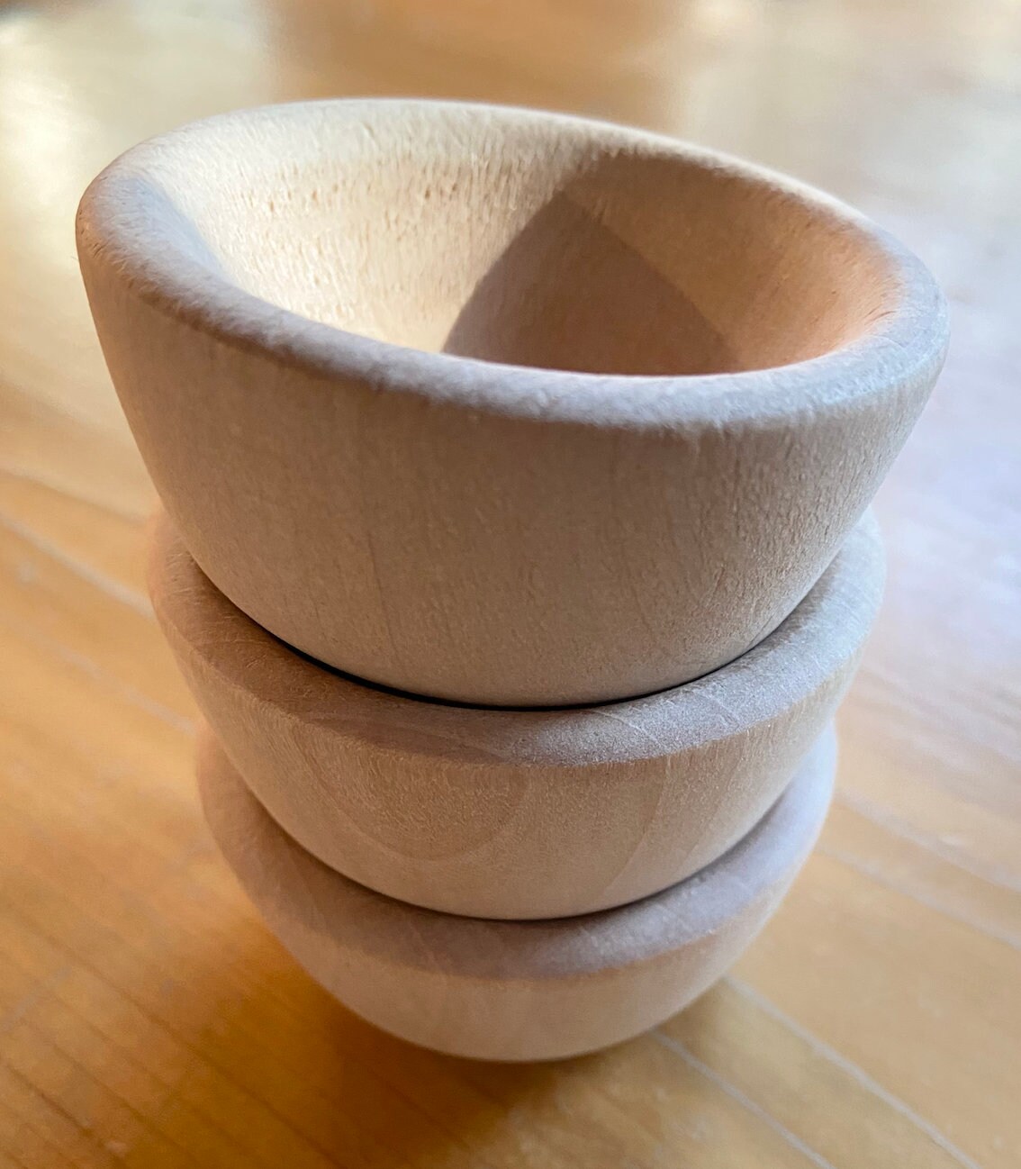 Wooden Acorns Large and Small Counting Sets Large and Small - Etsy